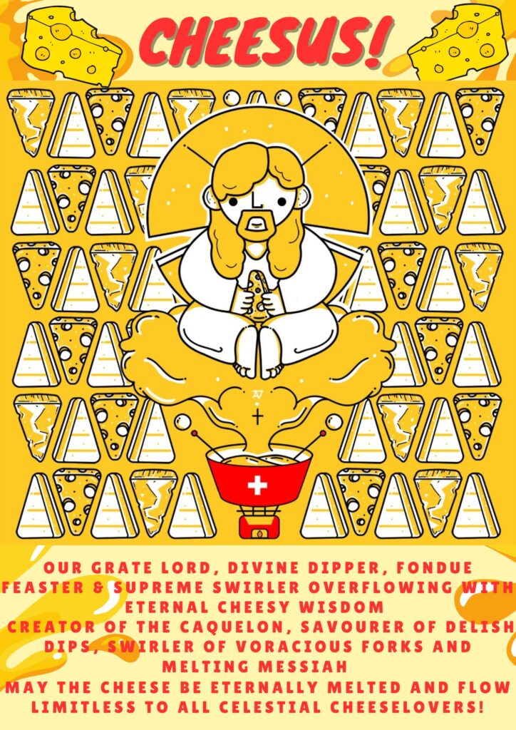 Cheesus Christ: Divine Dipper & Supreme Cheesy Savourer – Fondue Villa ...