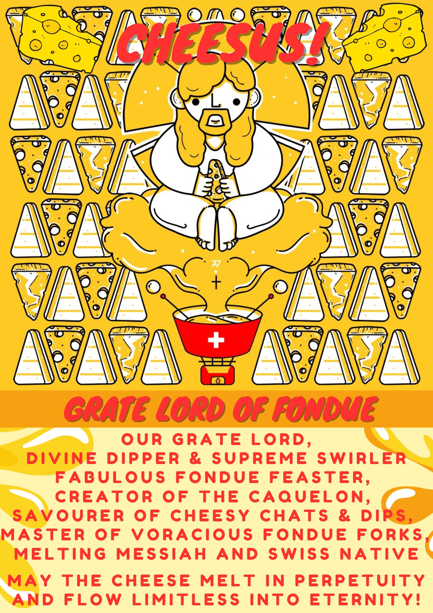 Cheesus Christ: Divine Dipper & Supreme Cheesy Savourer – Fondue Villa ...